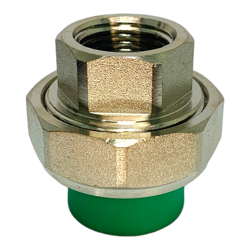 UNION ROSCA HEMBRA PPR PRES 20MM X 1/2" CXHR-MET POLIFUSION TUBRICA ...