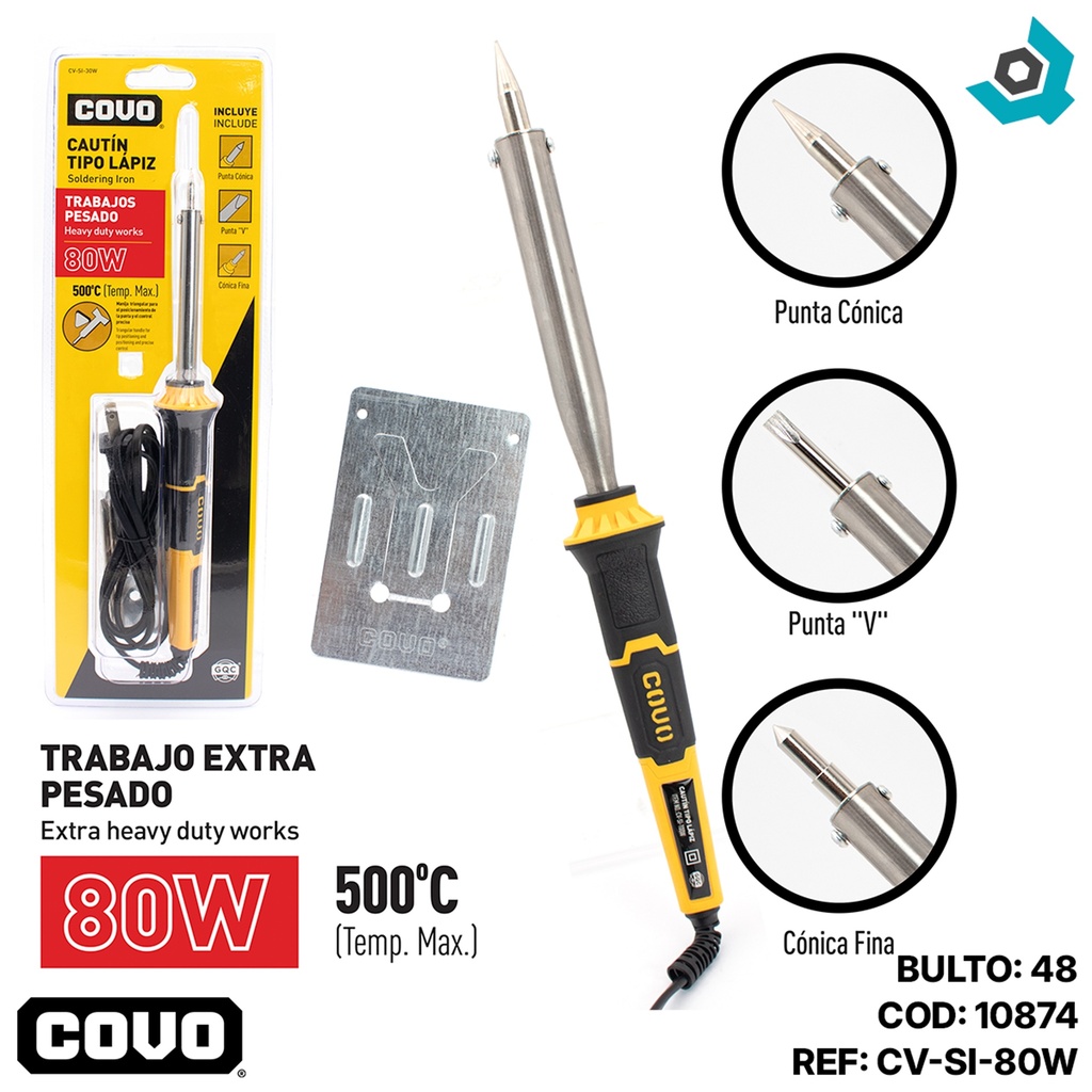 CAUTIN TIPO LAPIZ 80W COVO | Litani Import Export